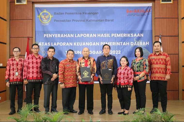 Pemkab Landak kembali Terima Penghargaan Opini WTP, Sudah 10 Kali Berturut – SuaraIndo.id