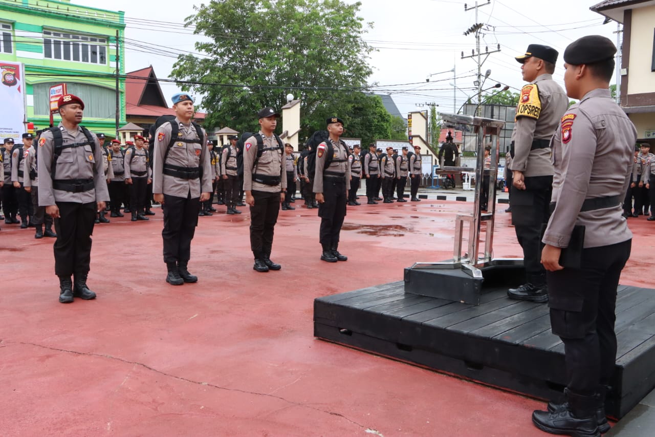 Polres Sanggau Siapkan 460 Personel Pengamanan TPS – SuaraIndo.id
