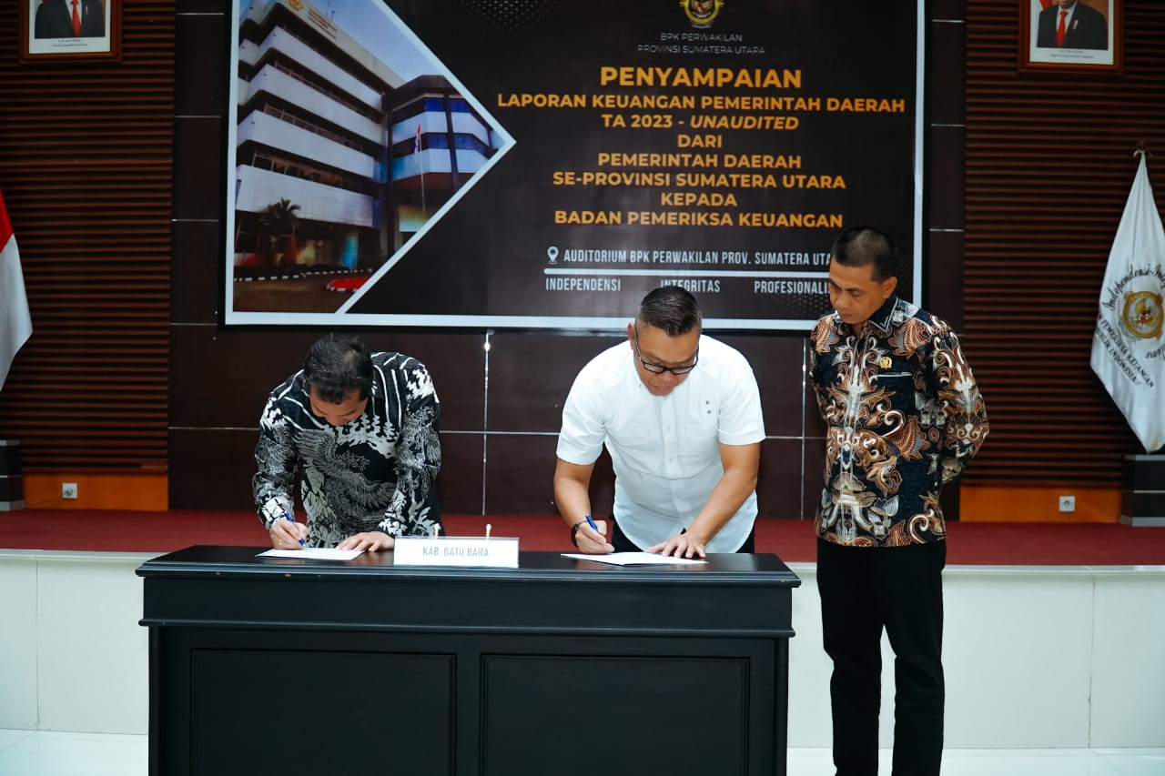 Pemkab Batu Bara Serahkan LKPD Anaudited TA 2023 pada BPK RI – SuaraIndo.id