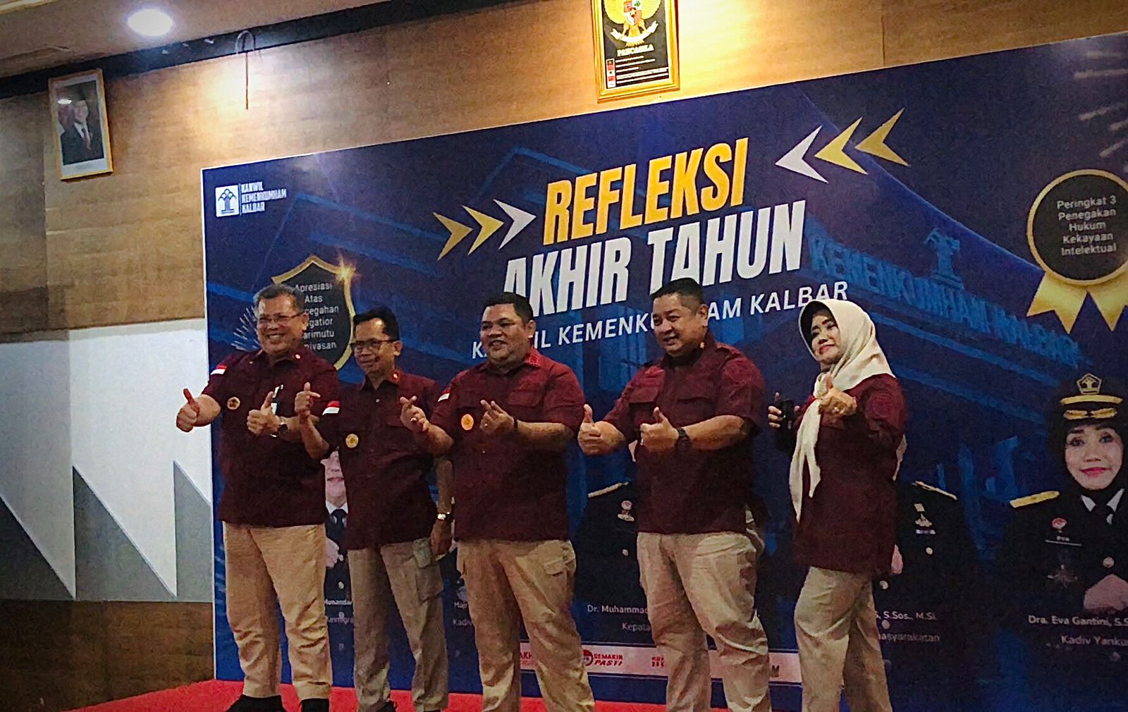 Kanwil Kemenkumham Kalbar Gelar Refleksi Akhir Tahun 2024, Raih Pencapaian Gemilang – SuaraIndo.id