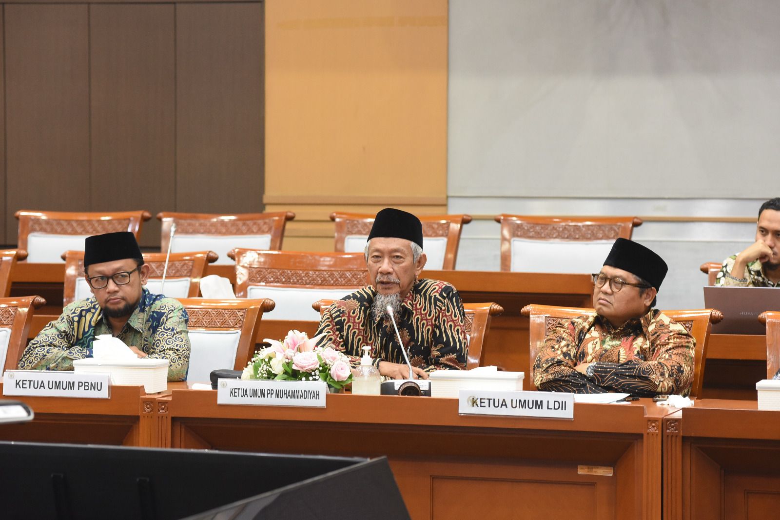 DPP LDII Bersama MUI, PBNU, dan Muhammadiyah Hadiri RDPU Bahas RUU ...