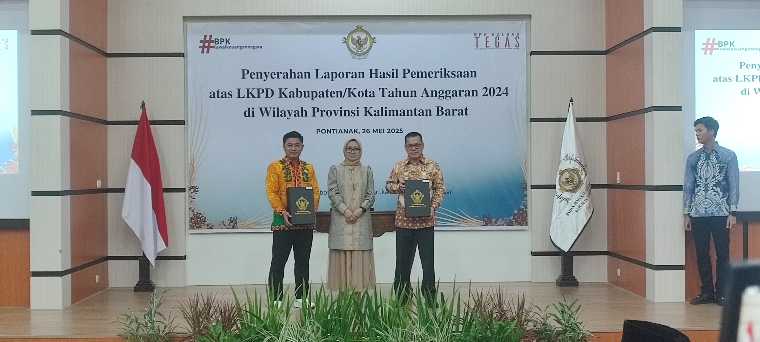 Raih Opini WTP, Bupati Kayong Utara Terima LHP LKPD 2024 dari BPK RI Kalbar – SuaraIndo.id